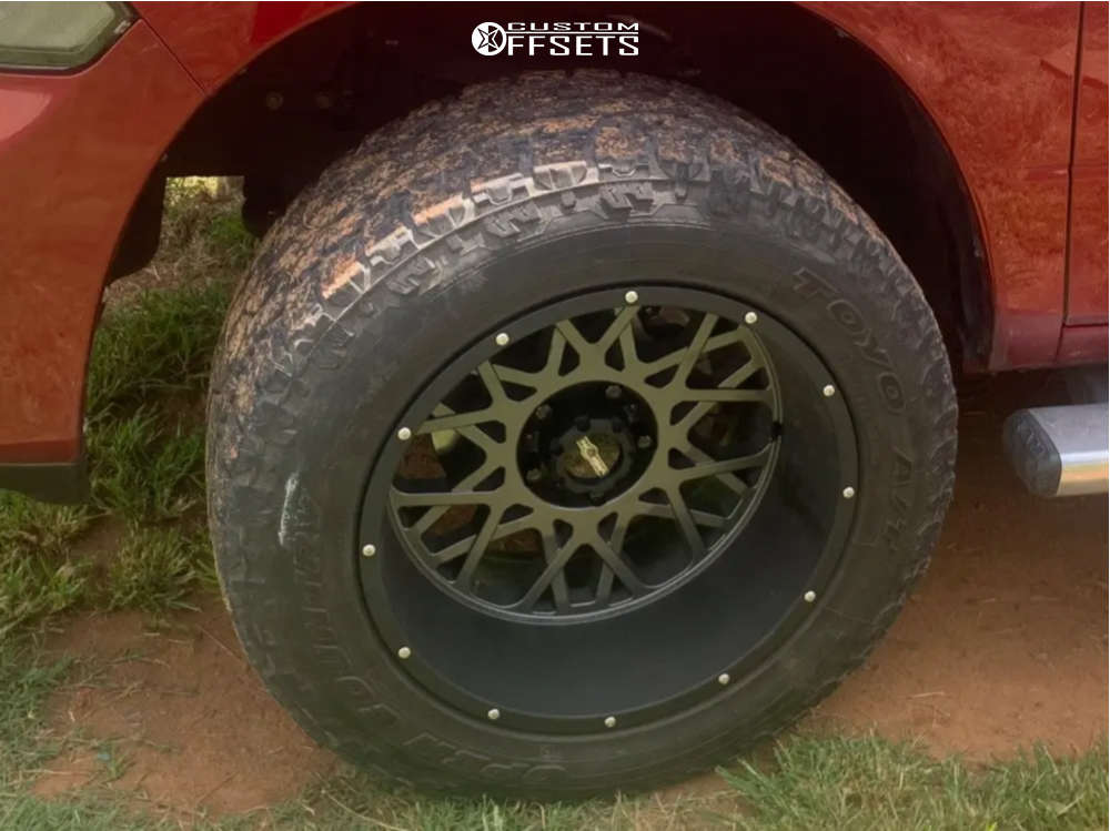 2014 Ram 1500 with 20x12 -51 Vision Rocker 412 and 305/55R20 Toyo Tires ...