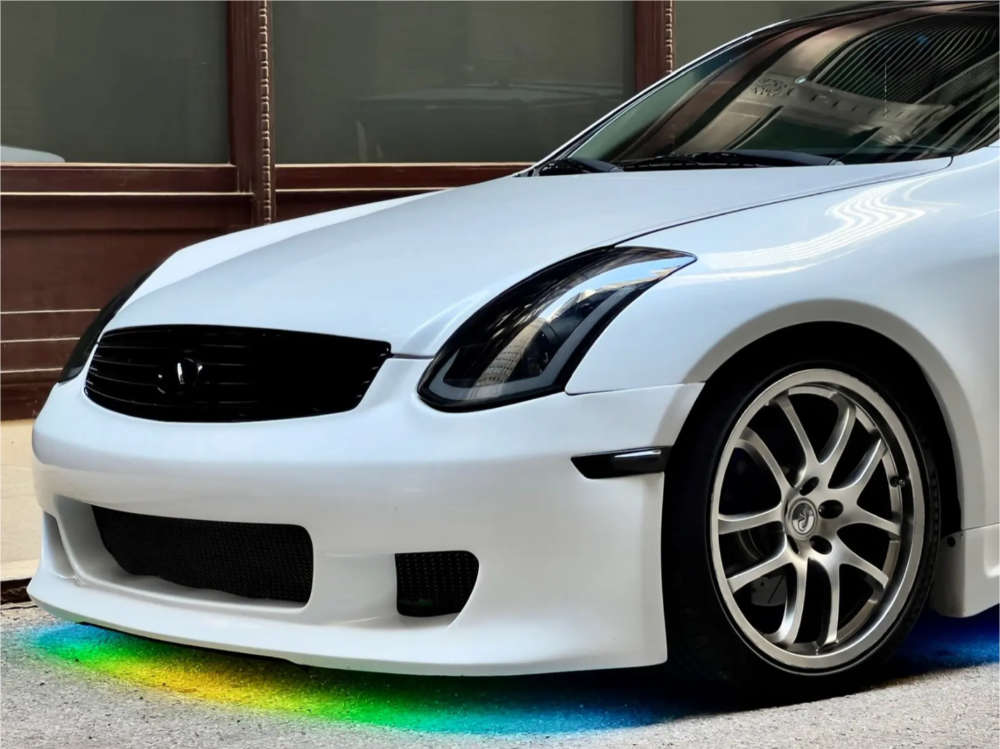 2005 INFINITI G35 with 19x8 30 Rays Engineering Infiniti Forged Rays ...