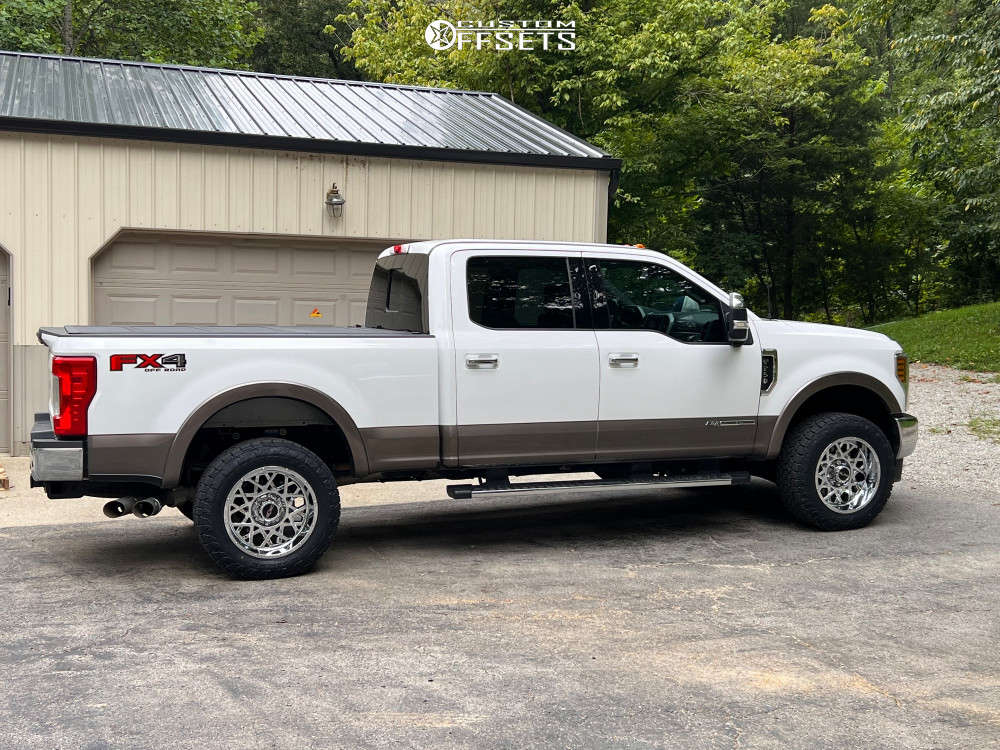 2018 Ford F-250 Super Duty with 20x10 -25 Vision Rocker 412 and 285 ...