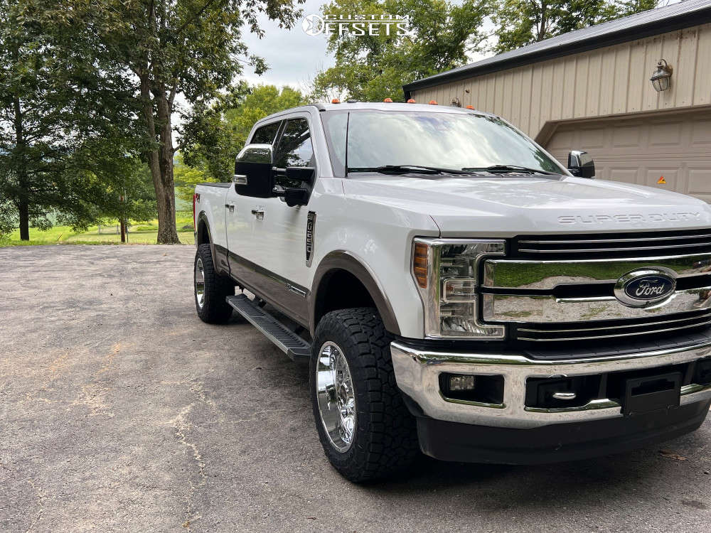 2018 Ford F-250 Super Duty with 20x10 -25 Vision Rocker 412 and 285 ...