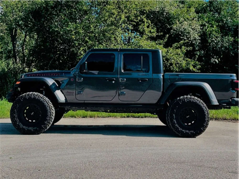 2022 Jeep Gladiator with 17x10 -25 Vision Tactical and 38/13.5R17 Nitto ...