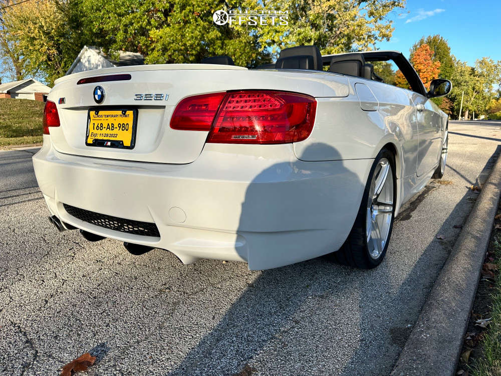 2012 BMW 328i with 19x8.5 35 Axe EX12 and 235/35R19 Nitto Motivo and ...