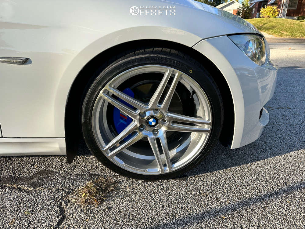 2012 BMW 328i with 19x8.5 35 Axe EX12 and 235/35R19 Nitto Motivo and ...