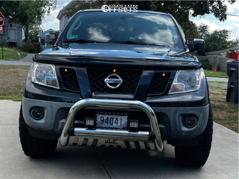2010 Nissan Frontier with 18x9 Full Throttle FT-1 and 275/65R18 ...