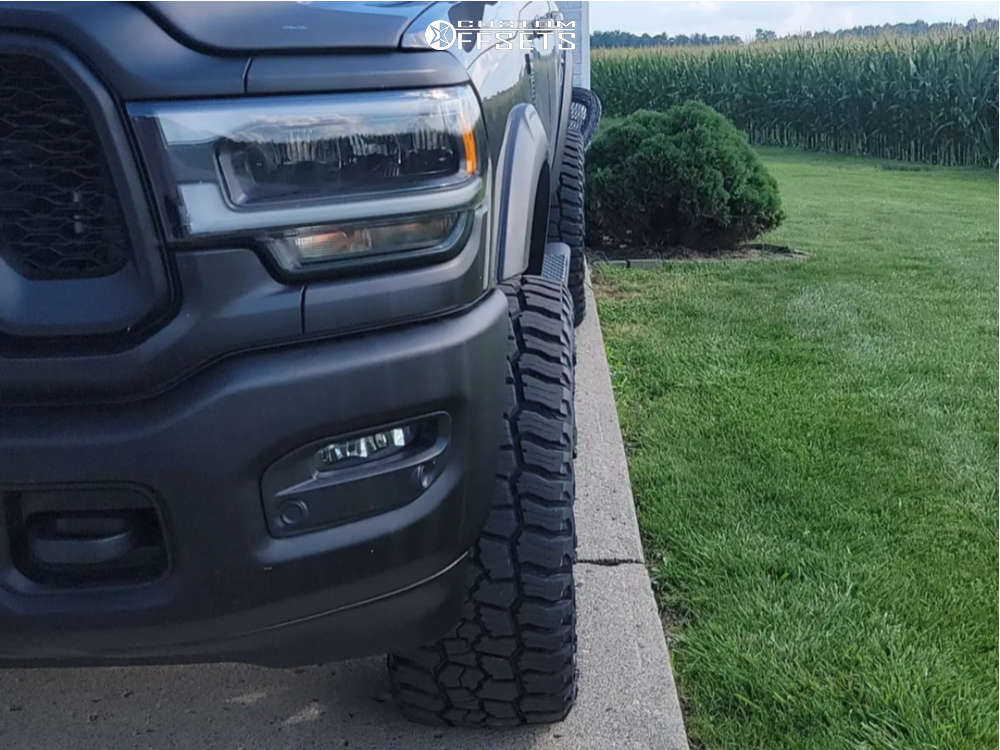 2020 Ram 2500 with 22x10 -12 Mickey Thompson Sidebiter Ii and 325/50R22 ...