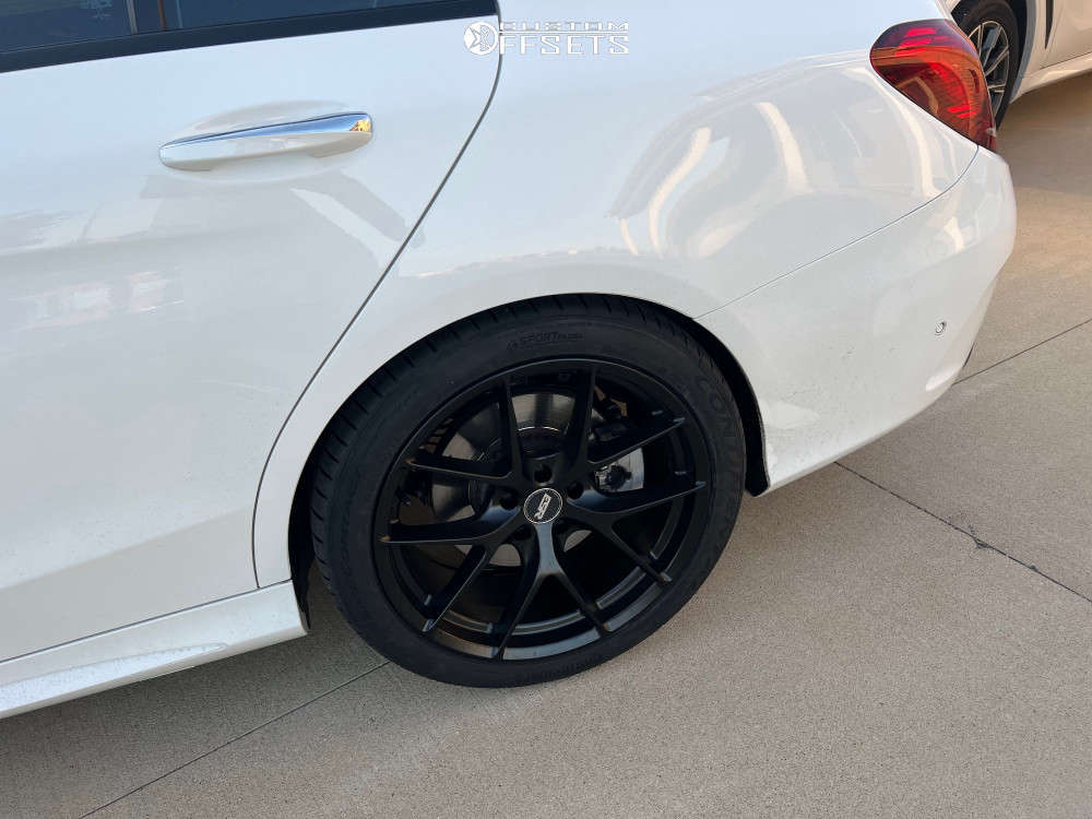 2019 Mercedes-Benz C43 AMG with 19x8.5 30 ESR Rf2 and 245/40R19 ...