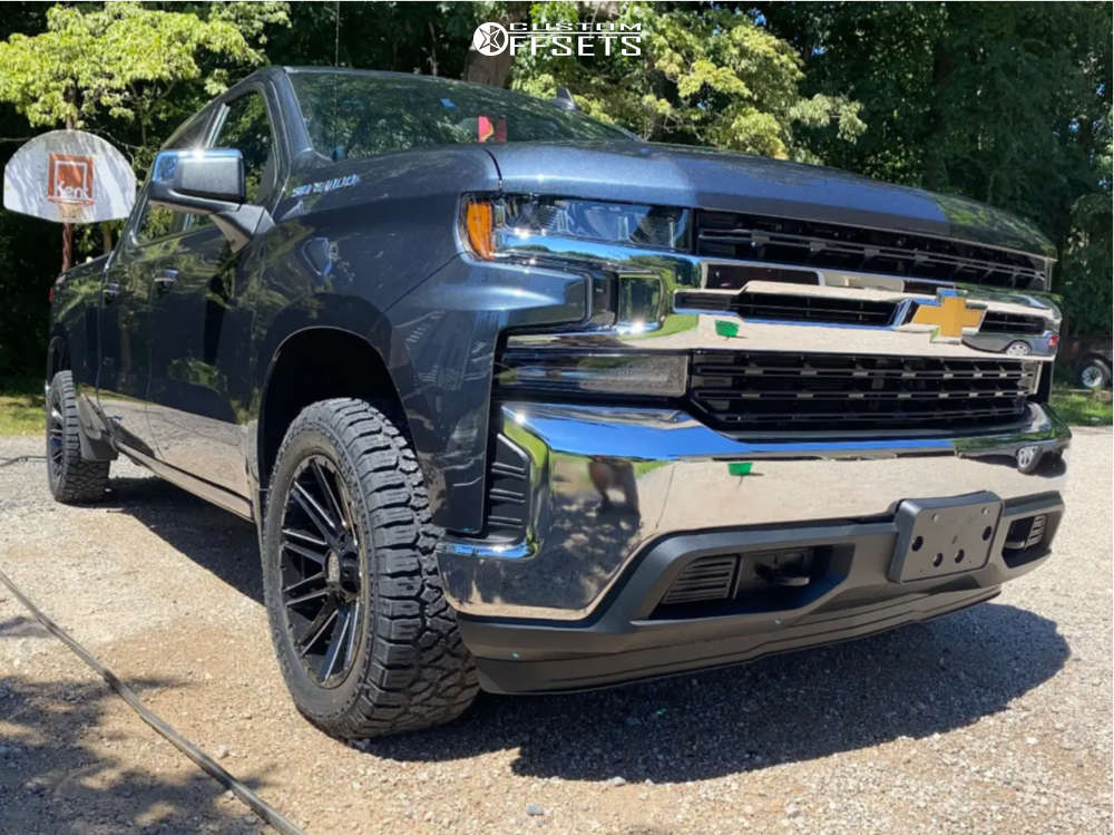 2022 Chevrolet Silverado 1500 with 20x9 0 Moto Metal Mo998 and 275 ...