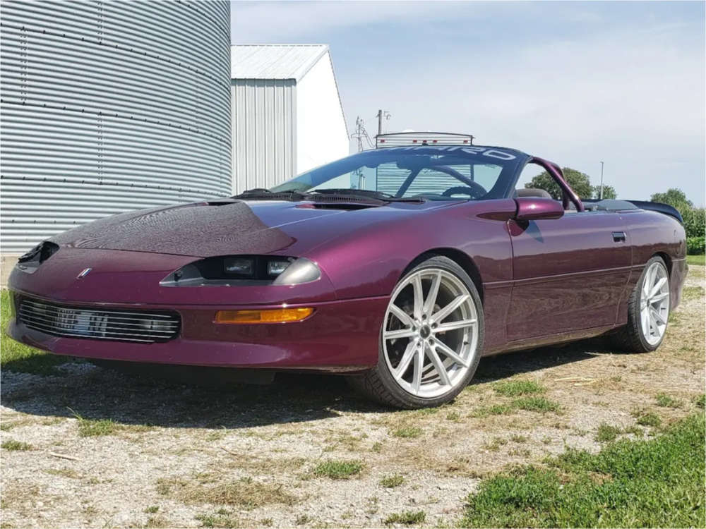 1995 Chevrolet Camaro with 19x9.5 45 Advanti Racing Torcere and 255 ...