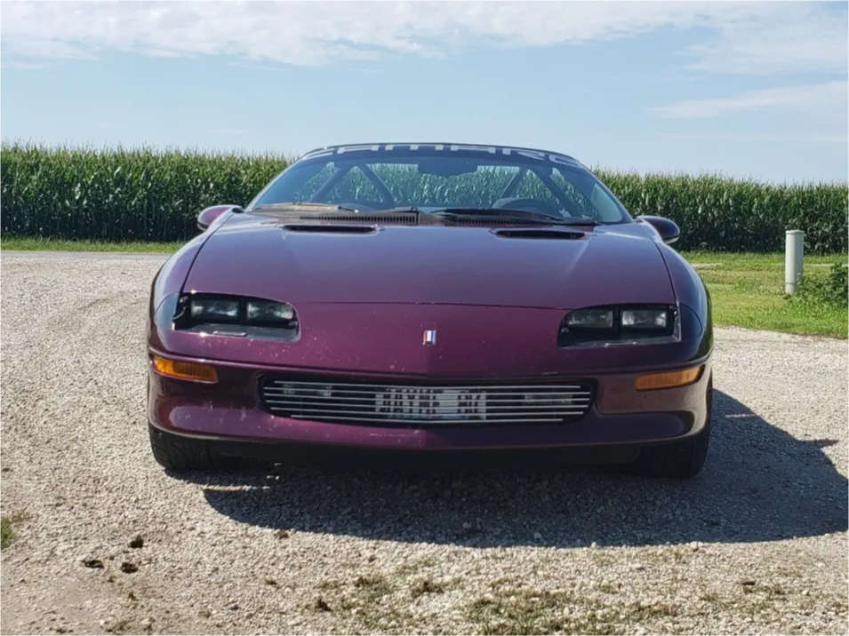 1995 Chevrolet Camaro with 19x9.5 45 Advanti Racing Torcere and 255 ...