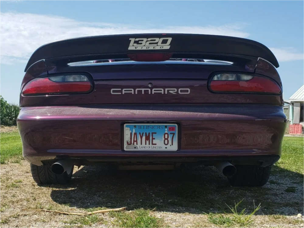 1995 Chevrolet Camaro with 19x9.5 45 Advanti Racing Torcere and 255 ...
