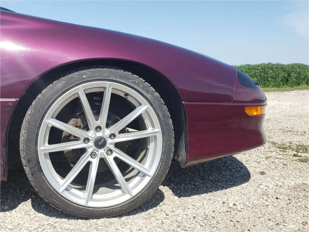 1995 Chevrolet Camaro with 19x9.5 45 Advanti Racing Torcere and 255 ...