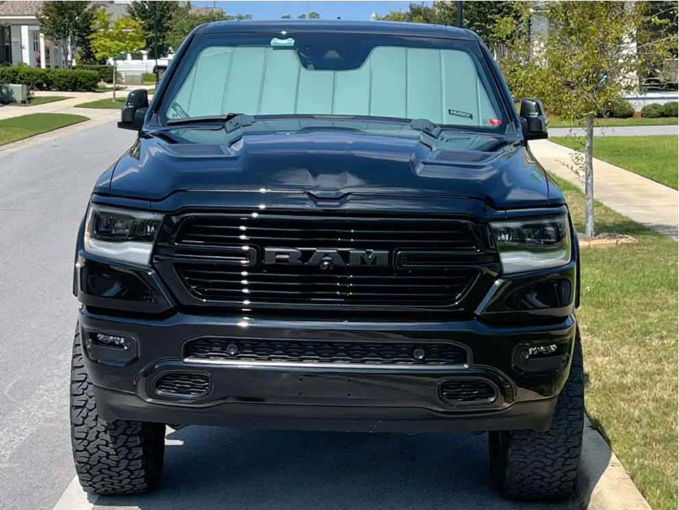 2021 Ram 1500 with 20x9 HRE FlowForm Ft1 and 325/60R20 BFGoodrich All ...