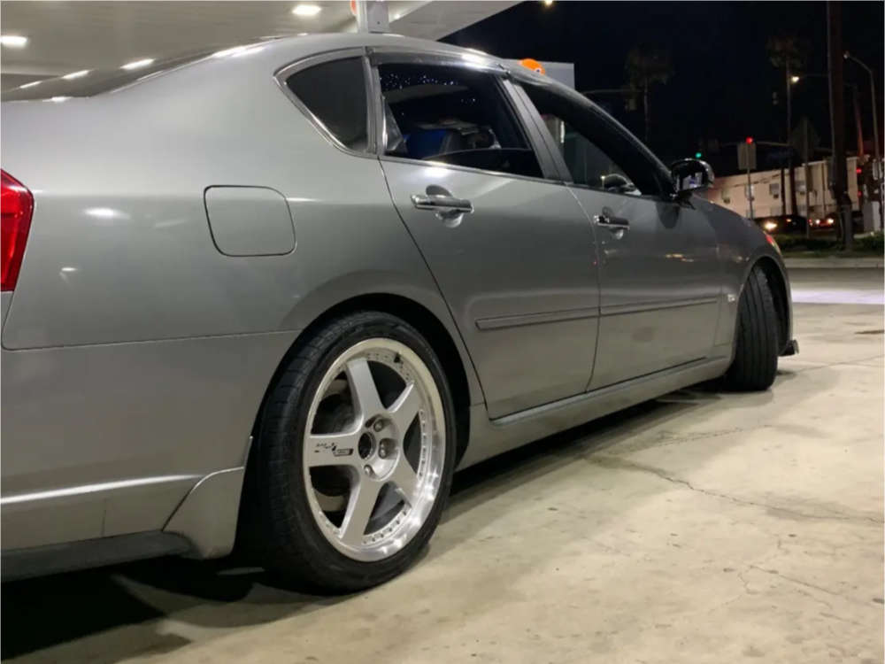 2006 INFINITI M35 with 18x7.5 42 Lenso Concept Five and 215/35R18 Momo ...