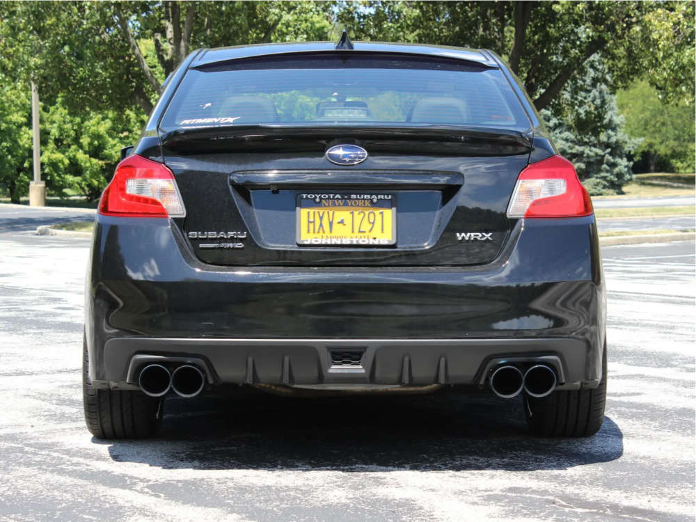 2018 Subaru WRX with 18x8.5 35 Aodhan Ah07 and 245/40R18 Delinte D7 ...