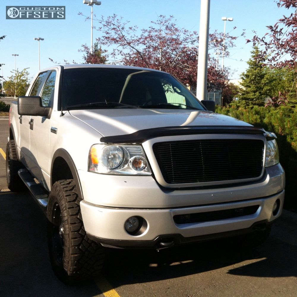 2007 Ford F-150 with 18x9 1 Fuel Hostage and 325/65R18 Goodyear ...