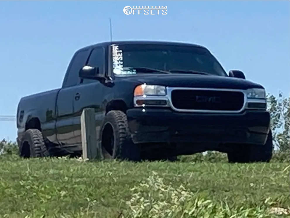 2002 GMC Sierra 1500 with 20x12 -51 Hardrock Attack and 33/12.5R20 ...