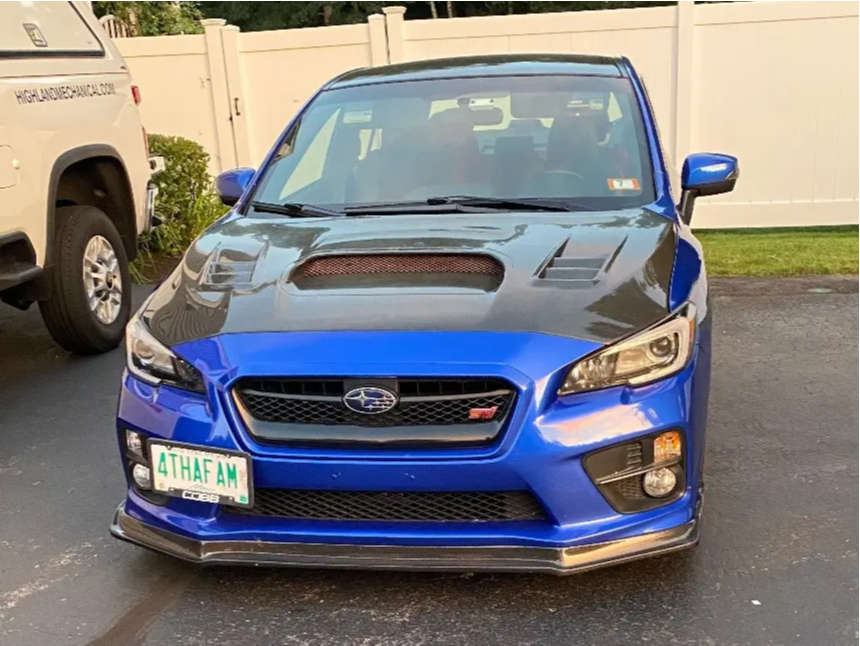 2017 Subaru WRX STI with 18x9.5 35 Vors Tr4 and 245/40R18 Kenda Kaiser ...