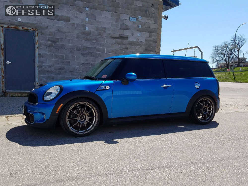 2011 Mini Cooper with 18x8 42 Kazera KZ-P and 215/35R18 BFGoodrich G ...