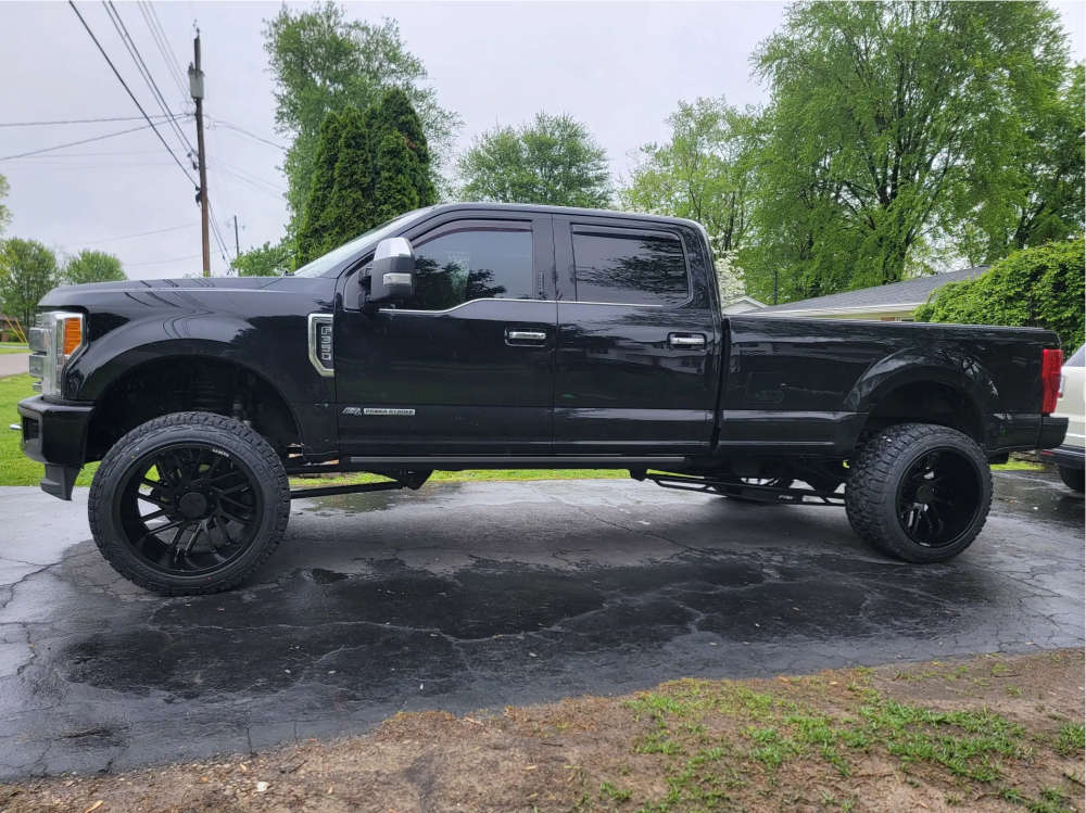 2017 Ford F-350 Super Duty with 24x14 -81 ARKON OFF-ROAD Mandela and 37 ...