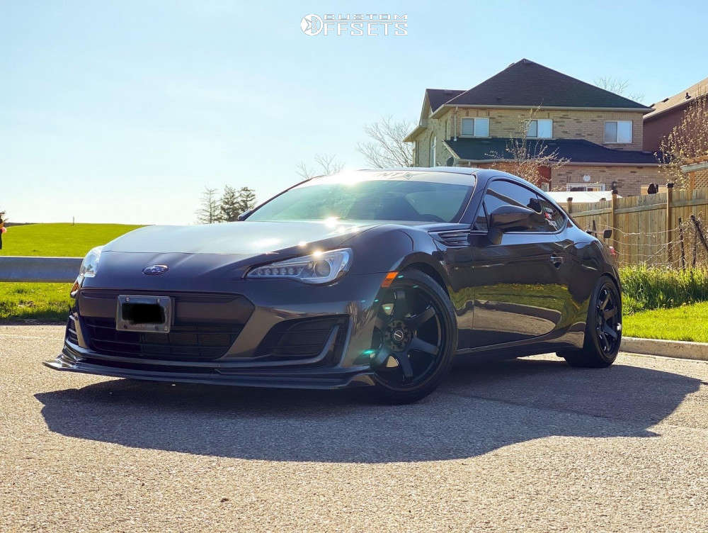 2018 Subaru BRZ with 18x9.5 38 Superspeed Rf06rr and 255/35R18 Firestone Firehawk Indy 500 and ...