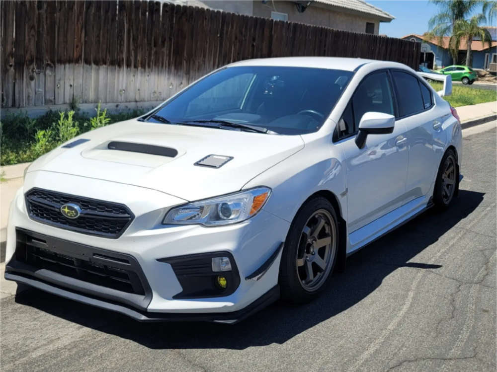 2019 Subaru WRX with 17x9 35 MST Mt01 and 245/45R17 Falken Ziex Ze960 A ...