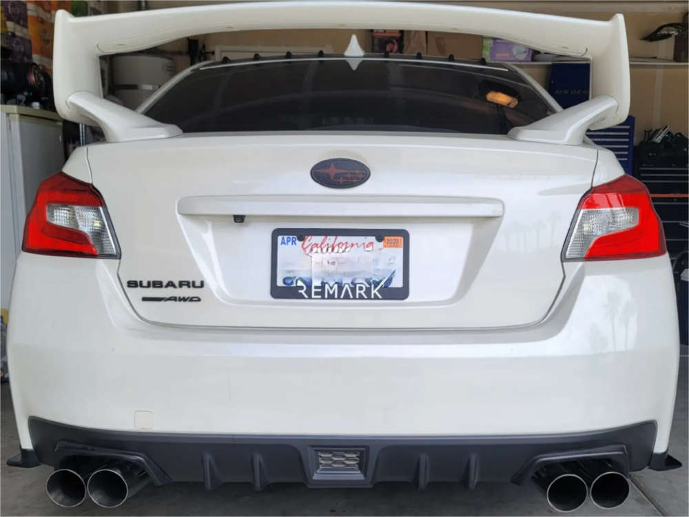 2019 Subaru WRX with 17x9 35 MST Mt01 and 245/45R17 Falken Ziex Ze960 A ...