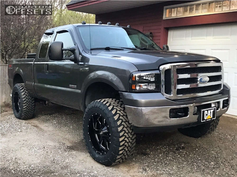2006 Ford F-350 Super Duty with 20x10 -24 Moto Metal Mo962 and 35/12 ...