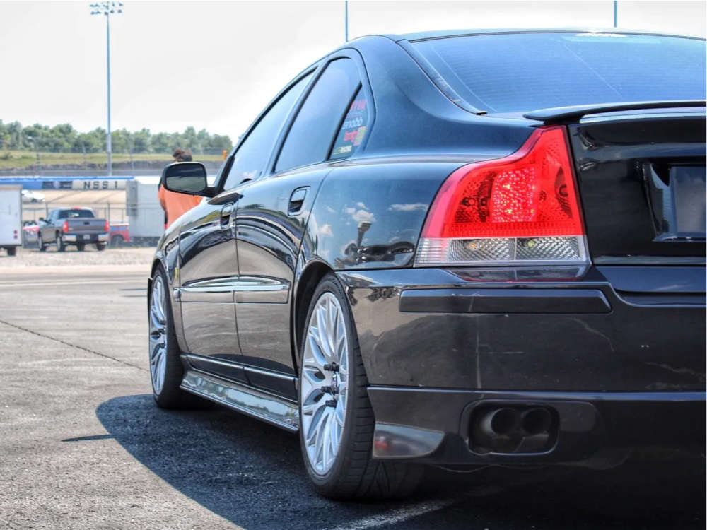 2005 Volvo S60 with 18x8 49 BBS Eudora and 235/45R18 Continental ...