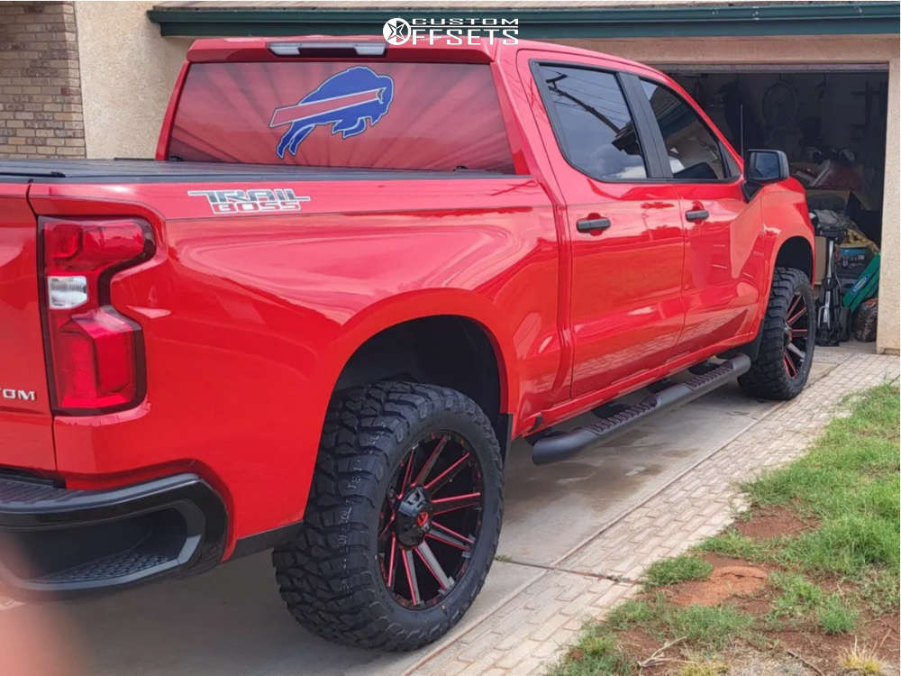 2020 Chevrolet Silverado 1500 with 20x9 2 Fuel Contra and 33/12.5R20 ...