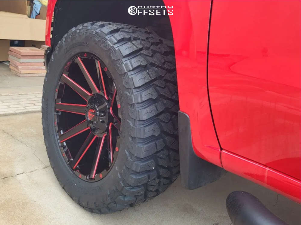 2020 Chevrolet Silverado 1500 with 20x9 2 Fuel Contra and 33/12.5R20 ...
