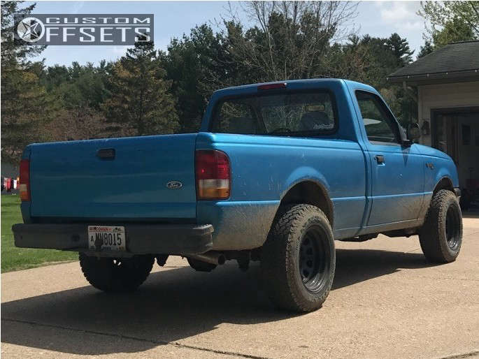 1993 Ford Ranger with 15x8 -19 Pro Comp 51 and 225/70R15 General ...