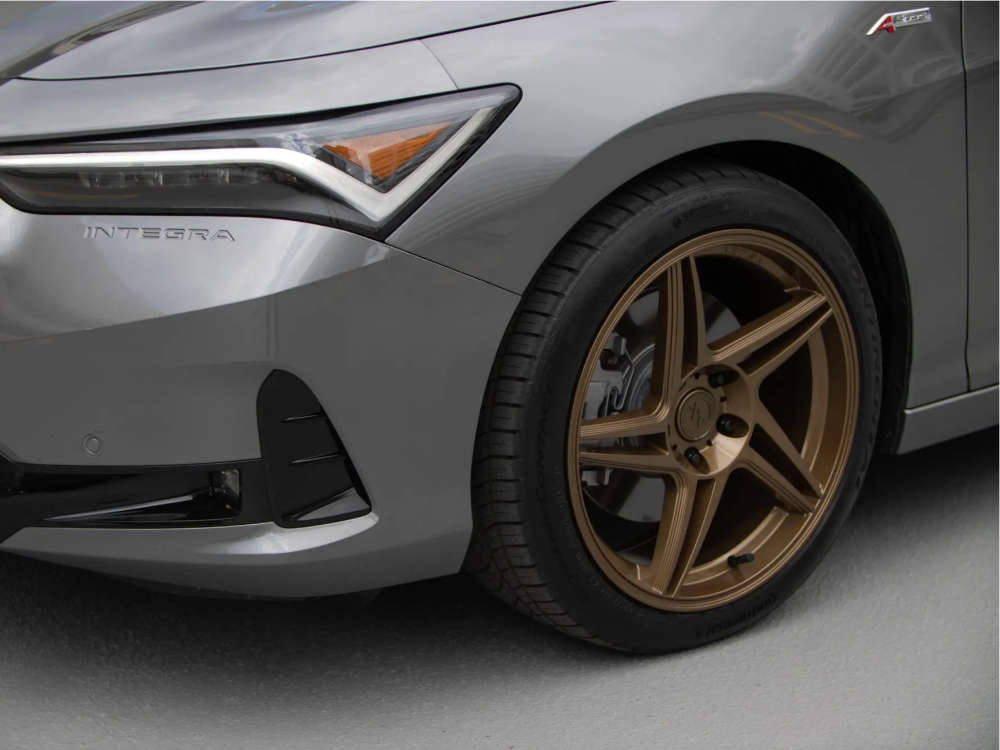 2023 Acura Integra with 18x8.5 35 Anovia Carrier and 235/40R18 ...