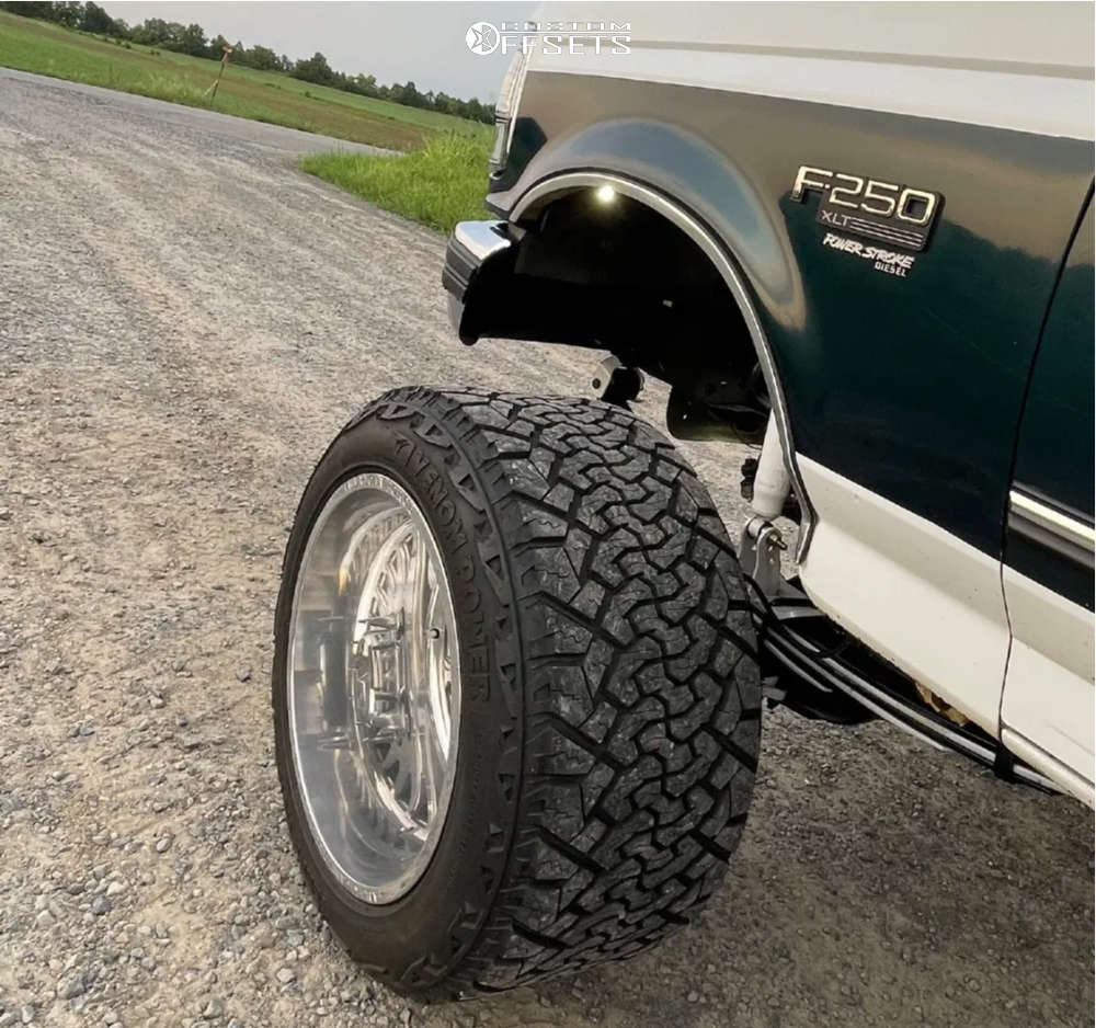 1996 Ford F-250 with 22x16 -101 American Force Aka Ss and 35/15.5R22 ...