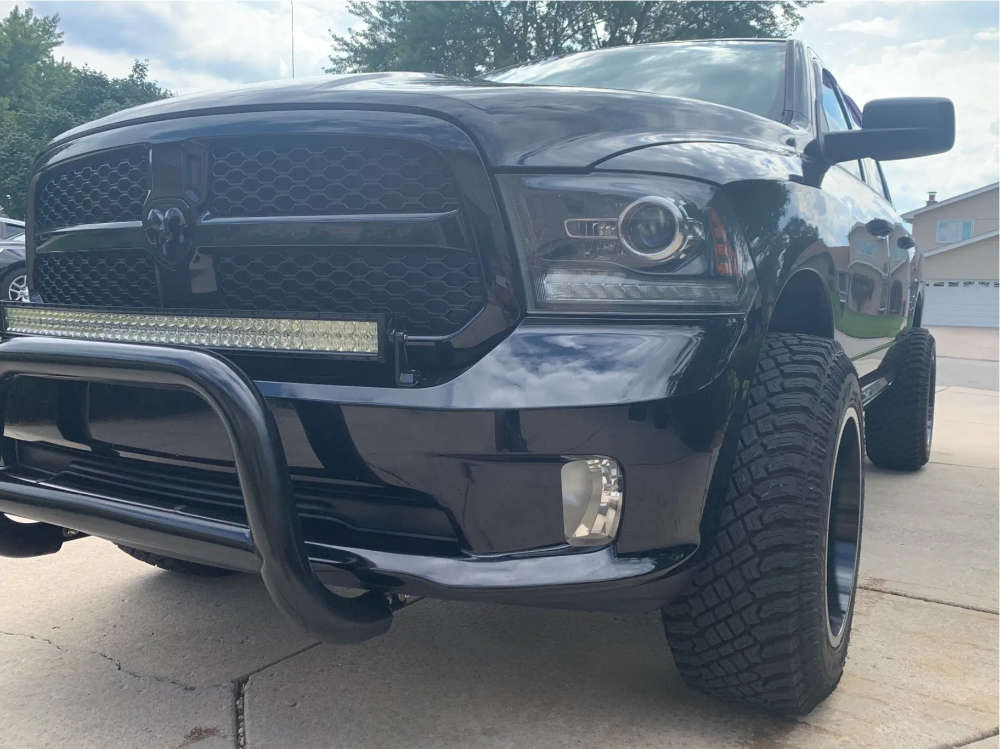 2014 Ram 1500 with 20x12 -44 V ROCK VR11 Anvil and 35/12.5R20 Atturo ...