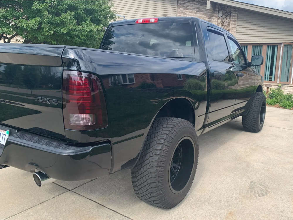 2014 Ram 1500 with 20x12 -44 V ROCK VR11 Anvil and 35/12.5R20 Atturo ...