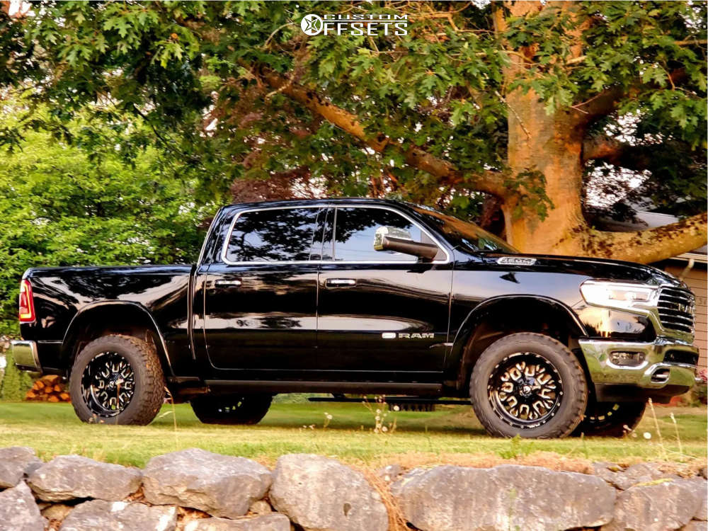 2019 Ram 1500 with 20x10 -19 Fuel Stroke and 305/55R20 BFGoodrich All ...