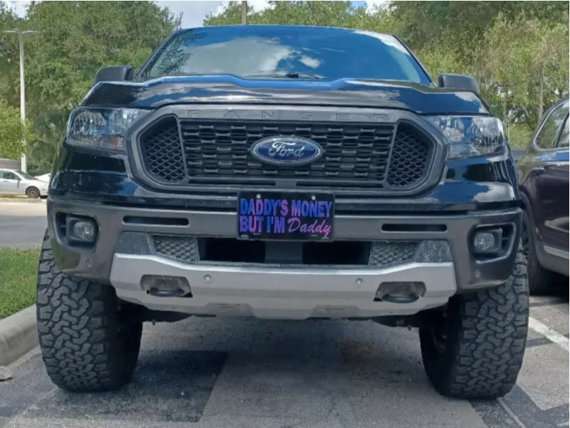 2021 Ford Ranger with 17x8.5 0 Method Mr316 and 315/70R17 BFGoodrich ...