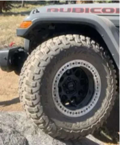 2019 Jeep Wrangler with 17x9 -38 KMC Km235 and 35/12.5R17 BFGoodrich ...