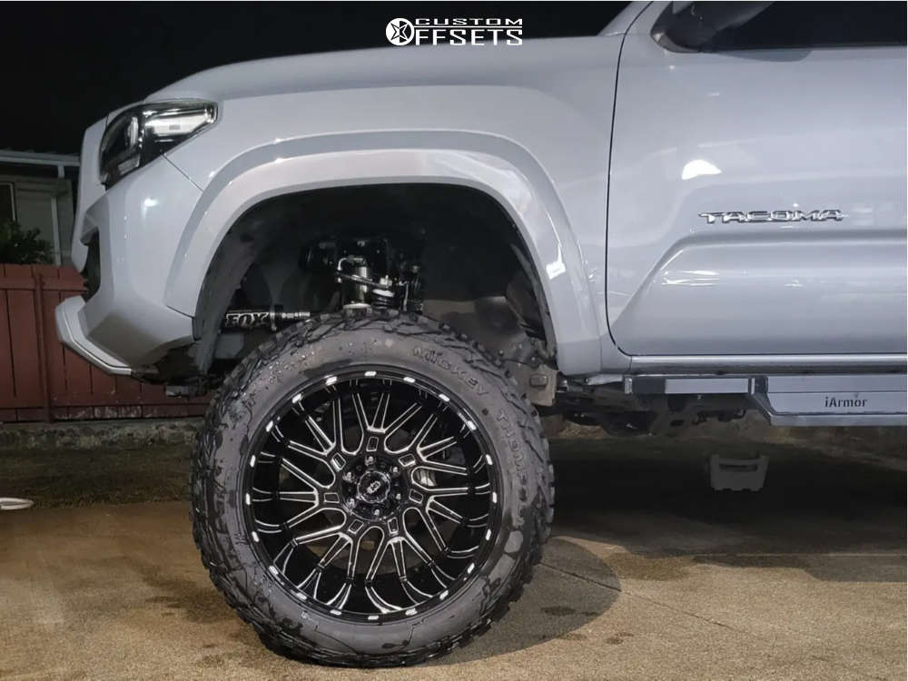 2021 Toyota Tacoma with 22x14 -76 Vision Brawl and 35/15.5R22 Mickey ...