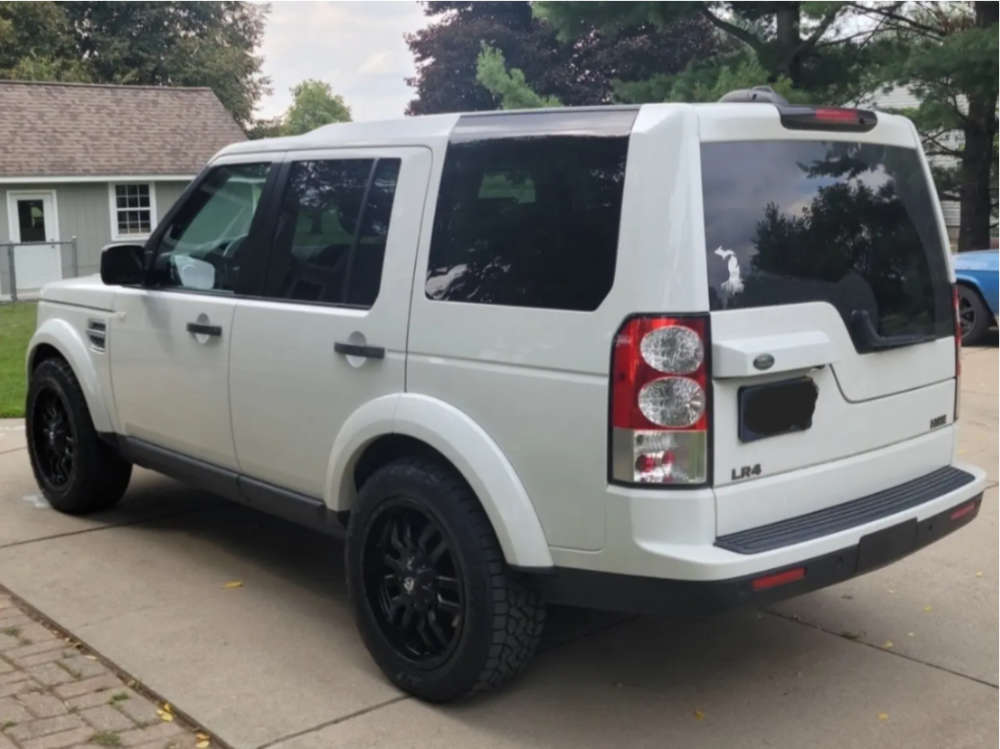 2012 Land Rover LR4 with 20x9 35 Fuel Sledge and 255/55R20 Toyo Tires ...