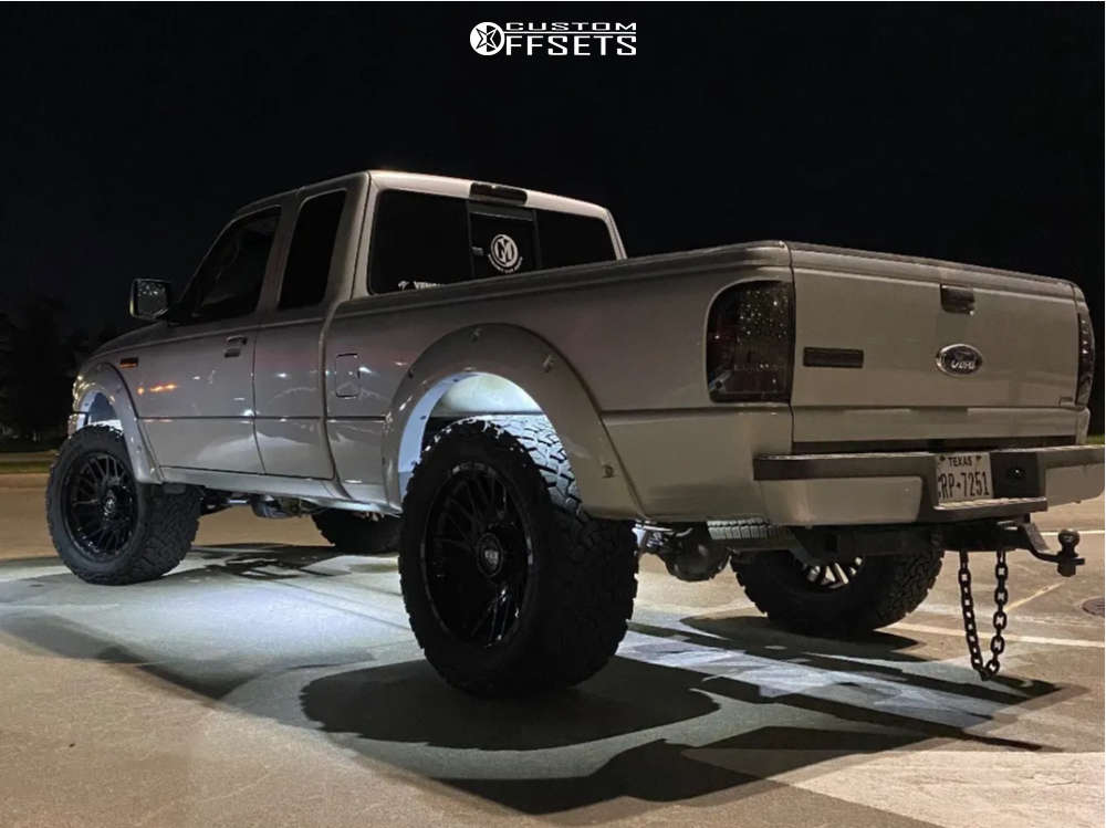 2011 Ford Ranger with 20x10 -25 Motiv Offroad Mutant and 33/12.5R20 ...