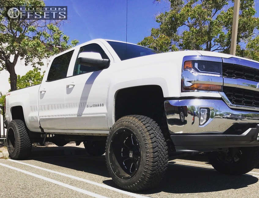 2016 Chevrolet Silverado 1500 with 20x12 -44 XD Xd825 and 275/65R20 ...