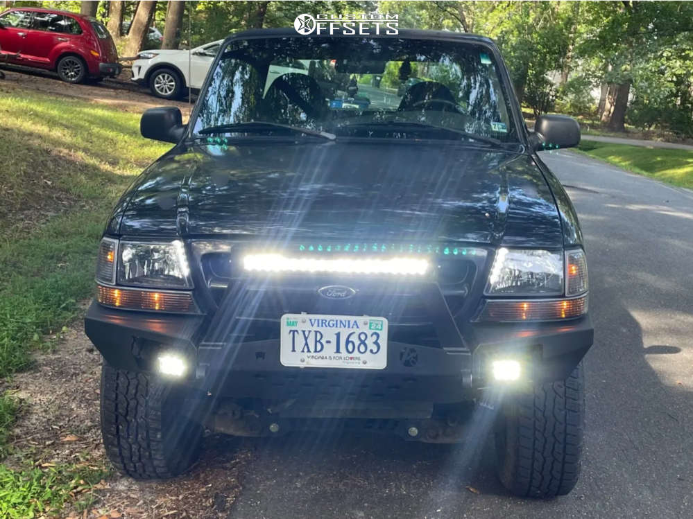 2000 Ford Ranger with 17x9 15 Drifz Spec-r and 245/70R17 Ironman All ...