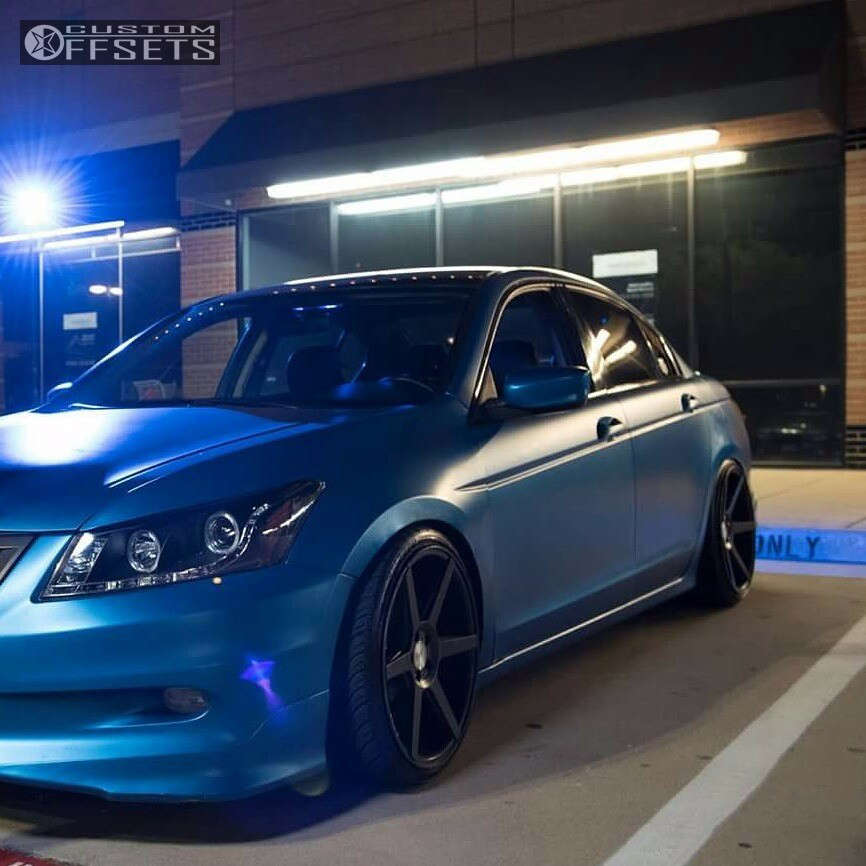 2010 Honda Accord with 19x9.5 40 Stance SC-5ive and 215/35R19 Briway ...