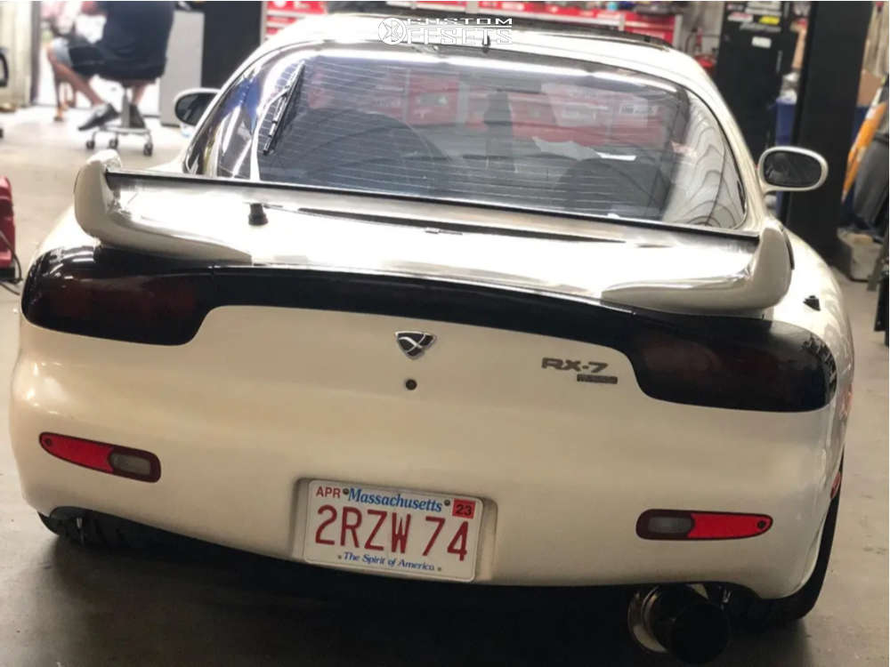 1994 Mazda RX-7 with 17x9 35 Enkei Rpf1 and 245/40R17 Firestone ...