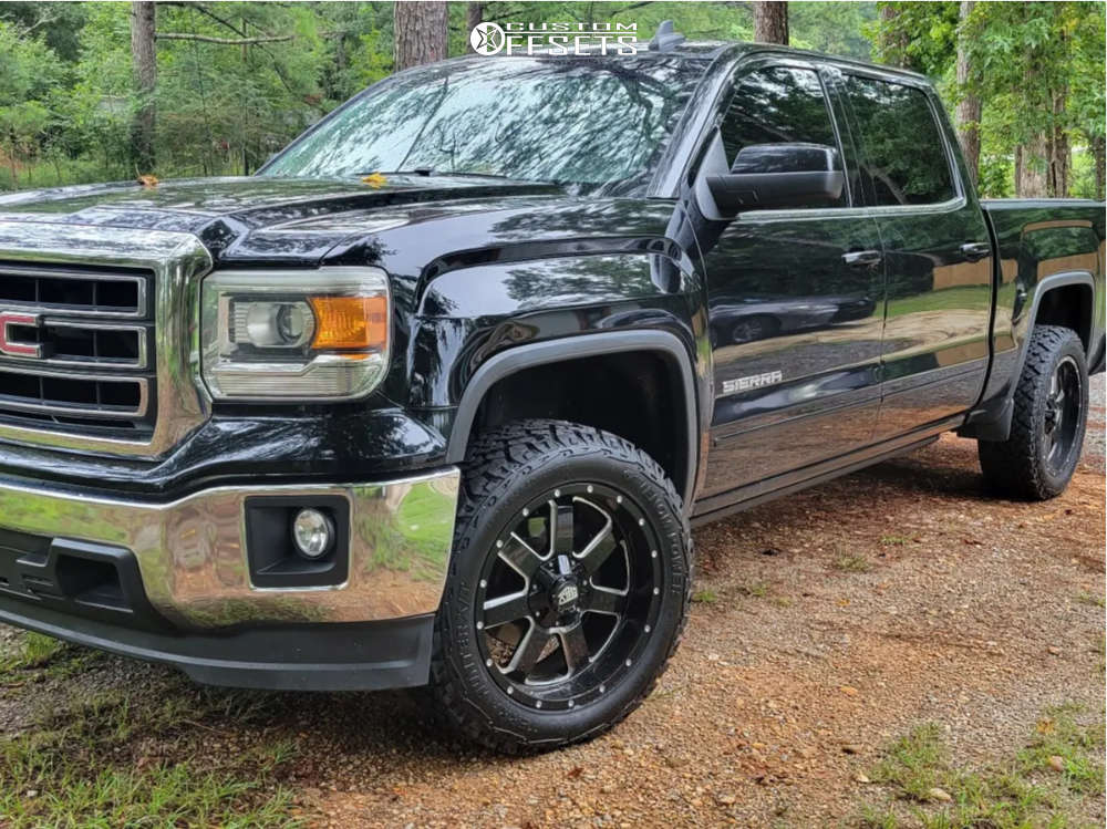 2015 GMC Sierra 1500 with 20x9 -12 Rev Offroad 885 and 275/55R20 Venom ...