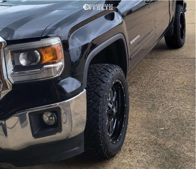 2015 GMC Sierra 1500 with 20x9 -12 Rev Offroad 885 and 275/55R20 Venom ...