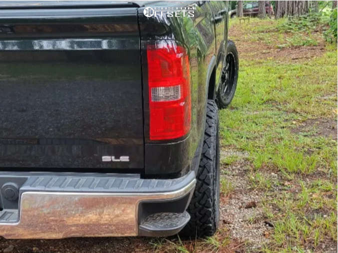 2015 GMC Sierra 1500 with 20x9 -12 Rev Offroad 885 and 275/55R20 Venom ...