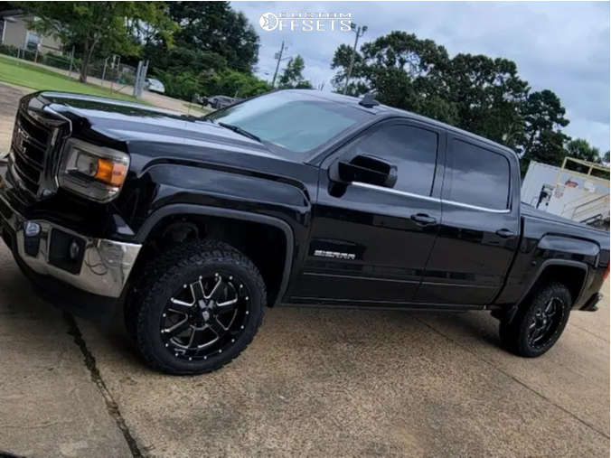 2015 GMC Sierra 1500 with 20x9 -12 Rev Offroad 885 and 275/55R20 Venom ...