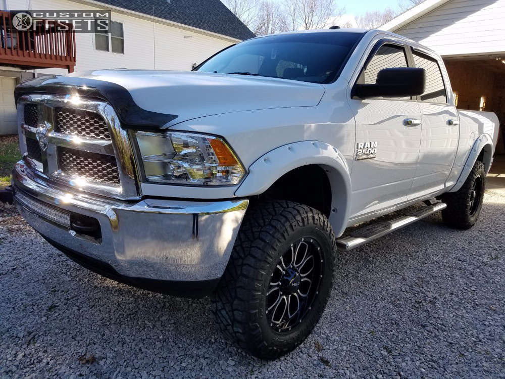 2016 Ram 2500 with 20x9 -12 Helo He879 and 35/11.5R20 Nitto Ridge ...